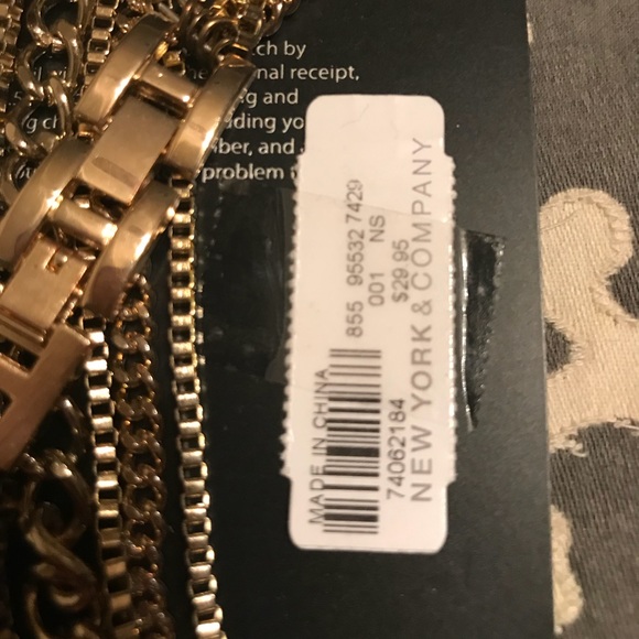 NY & Co. | Accessories | Gold Chain Wrap Around Watch | Poshmark